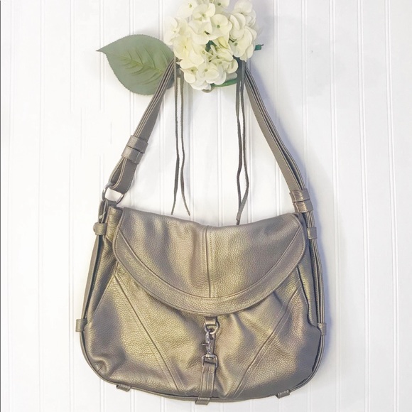 Botkier | Bags | Botkier Metallic Hobo Bag | Poshmark